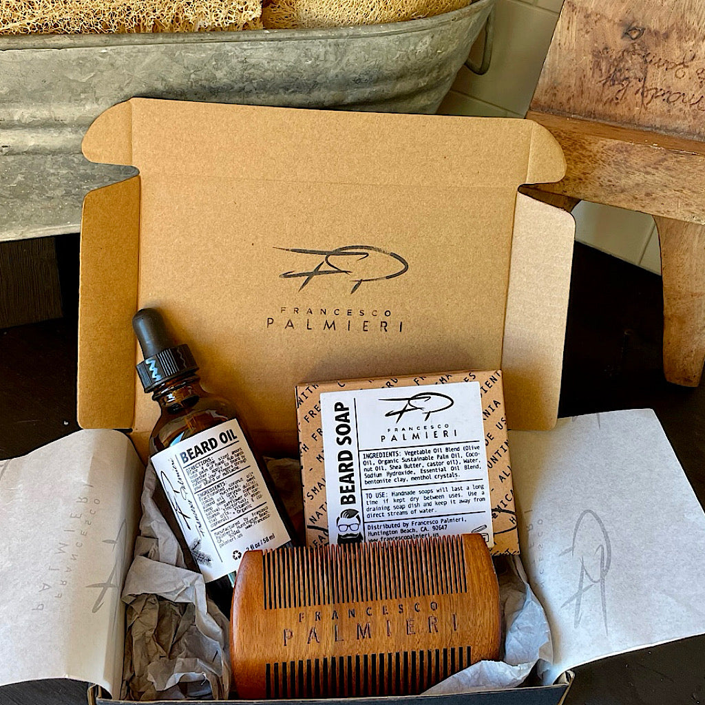 Beard Care Set – Organic Grooming for Healthy, Well-Groomed Beards ...